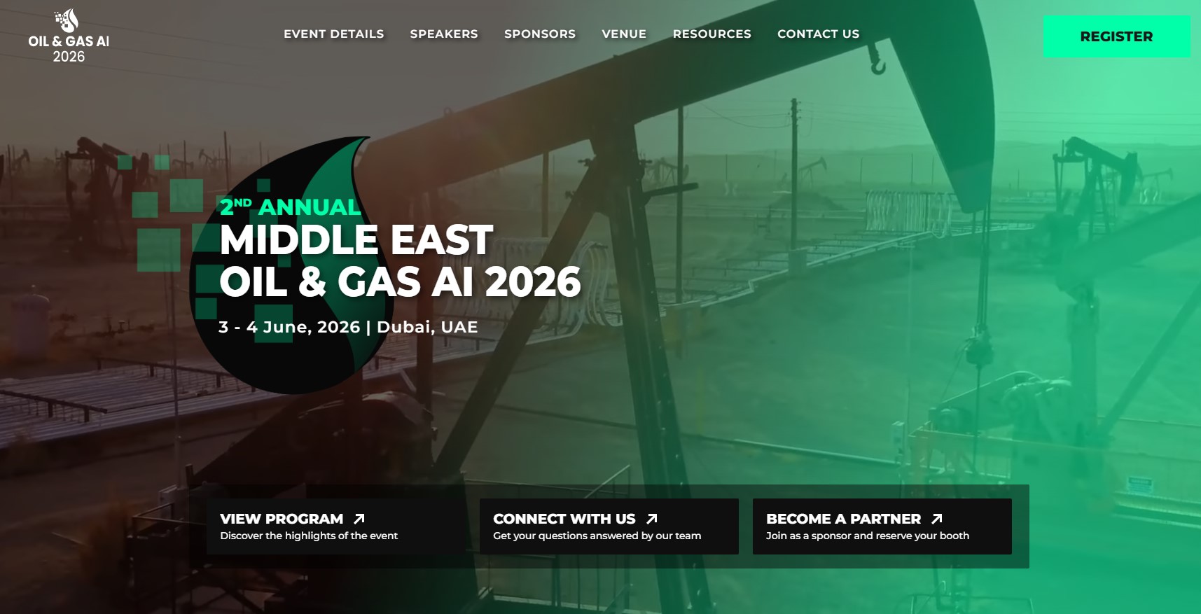 Middle East Oil & Gas AI 2026 | Register Now